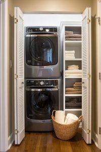 Will A Stackable Washer And Dryer Fit In A Closet? - How To Fix It