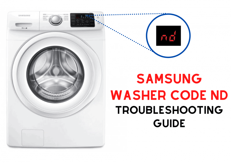 Samsung Washer 5C Code (SC)- easy Troubleshooting Guide - How To Fix It