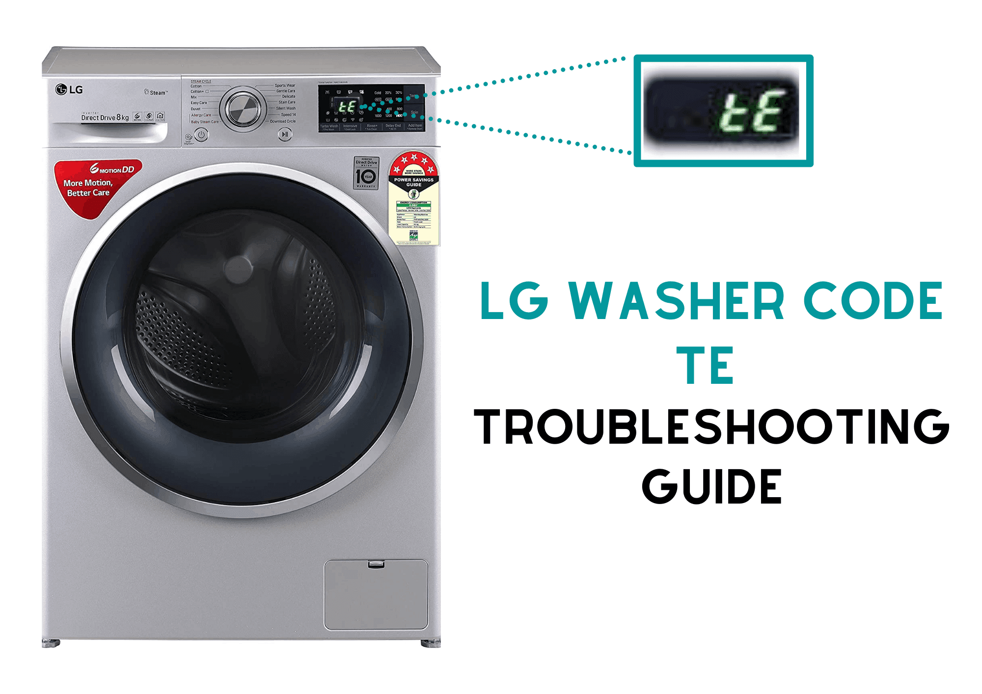 LG Washer Code TE Troubleshooting Guide How To Fix It LG Washer Code TE Troubleshooting Guide How To Fix It