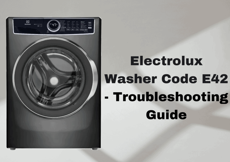 Electrolux Washer Code E11 - Troubleshooting Guide - How To Fix It