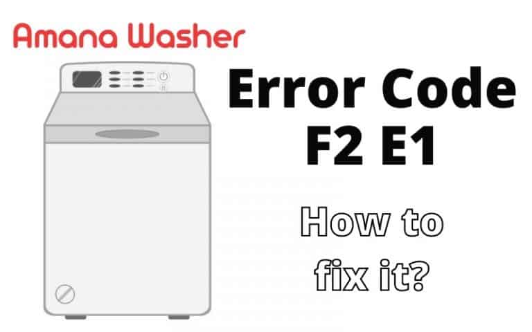 Washing Machine Error Code List: 35 codes for Whirlpool and Maytag ...