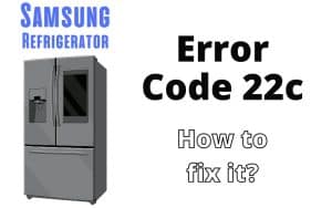 Samsung Refrigerator Error Code 40 E - Troubleshooting Guide - How To ...