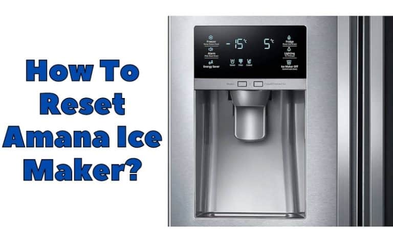 How To Fix Amana Fridge Ice Maker Not Working - Troubleshooting Guide ...