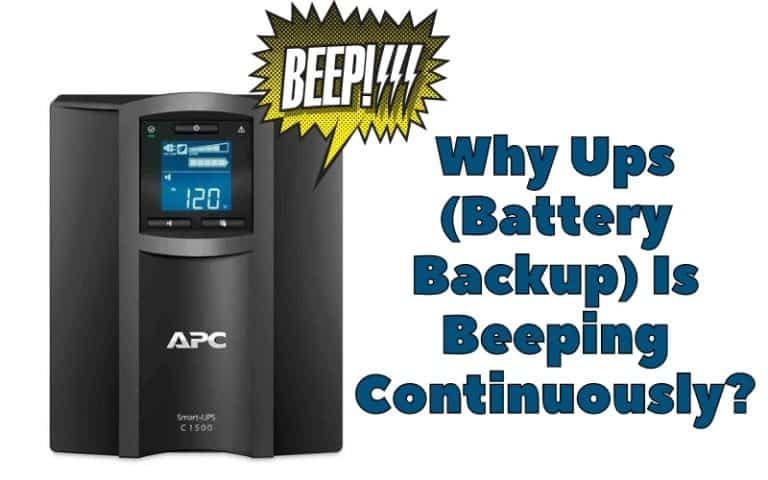 How To Reset APC Battery Backup? - How To Fix It