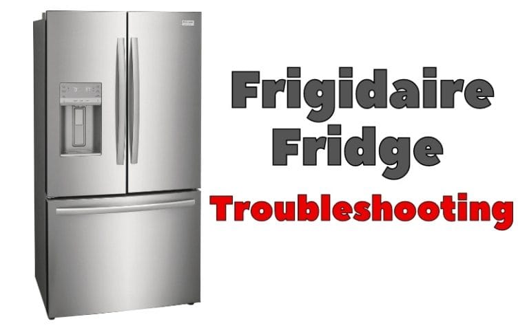 FRIGIDAIRE Gallery Refrigerator troubleshooting guide: 4 common ...